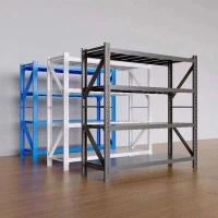 China Custom Selective medium Duty Warehouse Rack Storage Shelf Steel Rack Stacking Racks storage shelves medium duty shelves for sale
