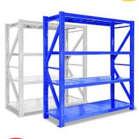 China Wooden Metal Industrial Storage Shelves Corrosion Protection For Warehouse for sale