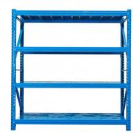 China Wooden Metal Industrial Storage Shelves Corrosion Protection For Warehouse for sale