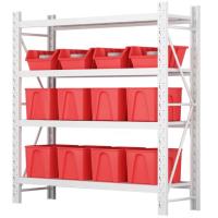 China Warehouse Storage Shelving Warehouse Industrial Shelving Longspan Shelving Systems for sale