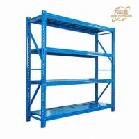 China Q235b Metal Warehouse Rack Duty Storage Shelf Storage Racking Warehouse Shelf for sale