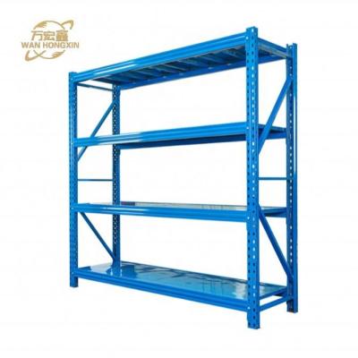 China Pickling and phosphating wholesale industrial racks steel shelving Warehouse shelves for sale