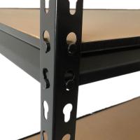 China Stable Heavy Duty Mold Rack Steel Slot Angle Boltless Racking Shelves for sale