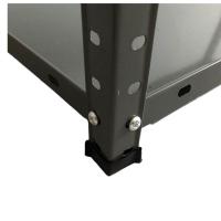 China Stable Heavy Duty Mold Rack Steel Slot Angle Boltless Racking Shelves for sale