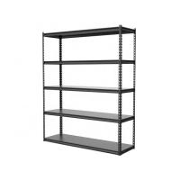 China Regal boltless shelving storage estantes de metal 5 Layer Medium Duty Galvanized Steel/Boltless Rivet Shelf for sale