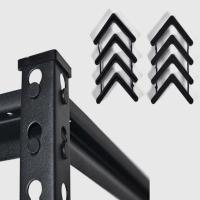 China Tianjin 5 layer 90x35x180 boltless metal slotted angle corrosion protection steel rivet shelving goods/cargo rack with GS for sale