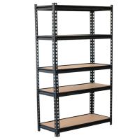 China Wholesale 5,6 layer outer/inner hole new grey/beige/pink powder corner metal boltless garden storage rack 2000x600x2000 80kg for sale