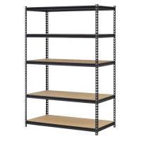 China Perforated metal bolt less rivet shelving garage heavy duty shelves wall rack for homes for sale