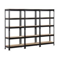 China Perforated metal bolt less rivet shelving garage heavy duty shelves wall rack for homes for sale