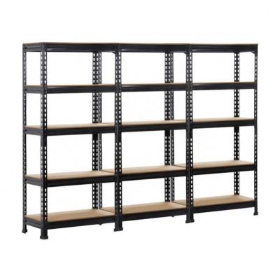 China 5 Tier 800lbs/layer New Boltless Shelving Heavy Duty Boltless Rack Shelves for sale