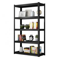 China 800lbs/ layers Heavy duty 5 layers garage boltless storage racks anaqueles with wire shelves for sale