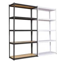 China Boltless Rack Storage Shelves Steel Garage Home Organizer Shelving Heavy Duty Metal Shelving Unit Malaysia for sale