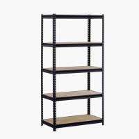 China Boltless Rack Storage Shelves Steel Garage Home Organizer Shelving Heavy Duty Metal Shelving Unit Malaysia for sale