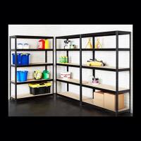 China Tool Rack Garage Rivet Boltless Metal Heavy Duty Boltless 5 Layer Shelving 24 for sale