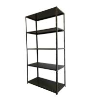 China 5 tier outlet shelf metalsistem boltless storage shelving pt20 garage mdf steel boltless shelving parts upright angle 6 foot for sale