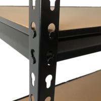 China 5 tier outlet shelf metalsistem boltless storage shelving pt20 garage mdf steel boltless shelving parts upright angle 6 foot for sale