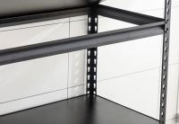 China 5 tiers z beam heavy duty 1800 2200mm garage adjustable boltless metal steel racking shelving unit vietbam manufacturer for sale