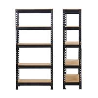 China Wholesale 5 tier boltless galvanized shelving steel garage boltless storage racks anaqueles for sale