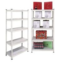 China Wholesale 5 tier boltless galvanized shelving steel garage boltless storage racks anaqueles for sale