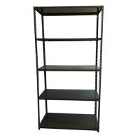China Heavy duty 4 layers galvanize steel metal shelf boltless rack shelving with 16mm particle board for sale