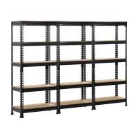 China Z Beam Rivet Shelf Retail Wire Metal Rackwarehouse Racking Storage Durable Garage Boltless Steel Shelving For Home for sale