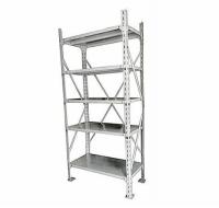 China Storage Racks Shelving Units Slotted Angle RackS High Tensile Shelves Angle Iron With Metal Slotted Angle Rack for sale