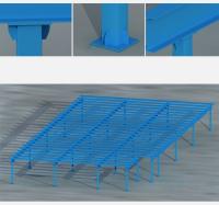 China Grating Pallet Rack Platform Industrial Prefabricated Steel Multi-level Corrosion Protection for sale