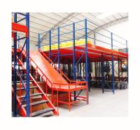 China Steel Scaffolding Mezzanine Floor Rack Warehouse Heavy Duty Storage Shelves for sale