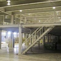 China Steel Scaffolding Mezzanine Floor Rack Warehouse Heavy Duty Storage Shelves for sale