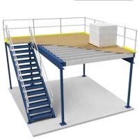 China Warehouse Storage Pallet Storage Racks Mezzanine Floor Board Racking System for sale