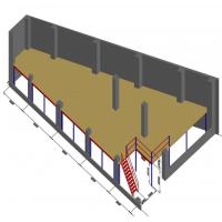 China Industrial Warehouse Storage Shelves Steel Platform Mezzanine Floor Racking System for sale