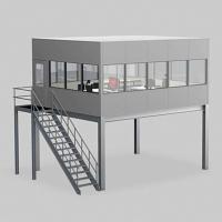 China Industrial Warehouse Storage Shelves Steel Platform Mezzanine Floor Racking System for sale