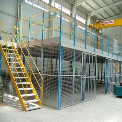 China Steel Structure Platform Selective Pallet Racking For Gymnasium Mezzanine Floor for sale