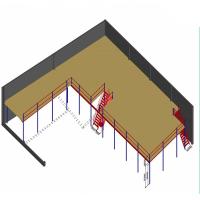 China Factory price customized heavy duty steel warehouse mezzanine rack floor racking system steel platform for sale