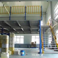 China Professional Drawing Design Racking Platform Easily Installed Steel Attic Shelves For Industrial Warehouse Storage Mezzanine for sale