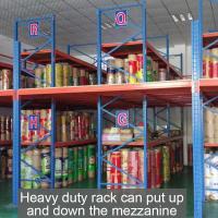 China Heavy Duty Mezzanine Pallet Rack Multi Level Steel Grating Floor Racking System for sale