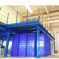 China Heavy Duty Warehouse Storage Shelves Mezzanine Panels Racking 0.2-2MM for sale
