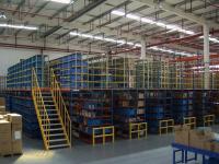 China The latest metal storage rack floor shelf multi level cold rolled steel warehouse mezzanine assemble shelves for sale
