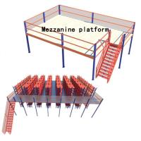 China Manufacturer Industrial Warehouse Rack Shelf Mezzanine Storage Shelving Steel Platform Mezzanine Floor Racking System for sale