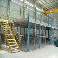 China CE certification 2-3 layers 500KG loading warehouse storage steel platform mezzanine floor shelf system for sale
