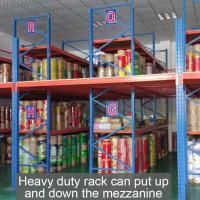 China Mezzanine Garage Warehouse Storage Shelves Heavy Duty Shelving Pallets Rack for sale