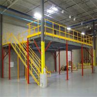 China Factory Outlet Warehouse Heavy Duty Multi Tier Steel Mezzanine Platform Mezzanine Structures Storage Racking Upright Supported for sale