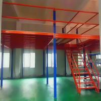 China Heavy Capacity Used Forklift Warehouse Storage Industrial Pallet Rack Steel Structure Mezzanine Platform for sale