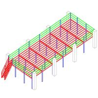 China WanHongxin  Manufacturer Warehouse Storage Rack Second Floor Heavy Duty Mezzanine Floor Racking for warehouse storage for sale