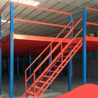 China WanHongxin Heavy Capacity Used Forklift Warehouse Storage Industrial Pallet Racks Steel Structure Mezzanine Platform for sale