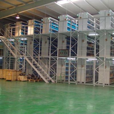 China Warehouse Equipment Bolted Fire Protection Steel Platform Racking System for sale