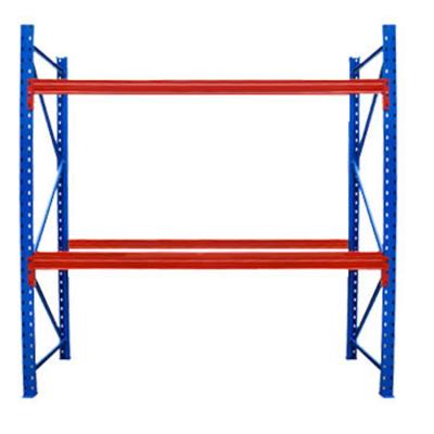 China Beam Type Pallet Storage Shelves Three Dimensional Warehouse Heavy Storage Rack for sale
