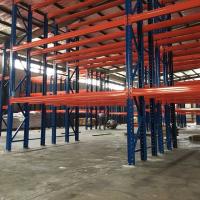 China Industrial Pallet Rack Shelving Cross Beam Storage Metal Shelf Thickened Stable for sale