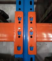 China Warehouse Pallet Storage Shelves Beam Cold Rolled Boltless Shelf Accessories for sale