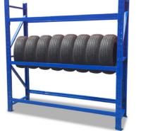 China Stacking Truck Tire Storage Rack Metal Folding Adjustable Tire Rack for sale